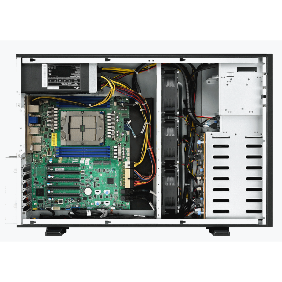 WS1 WORKSTATION PCIe GEN 5 4U1S HPC/GPGPU Pedestal Deskside HPC Server ...