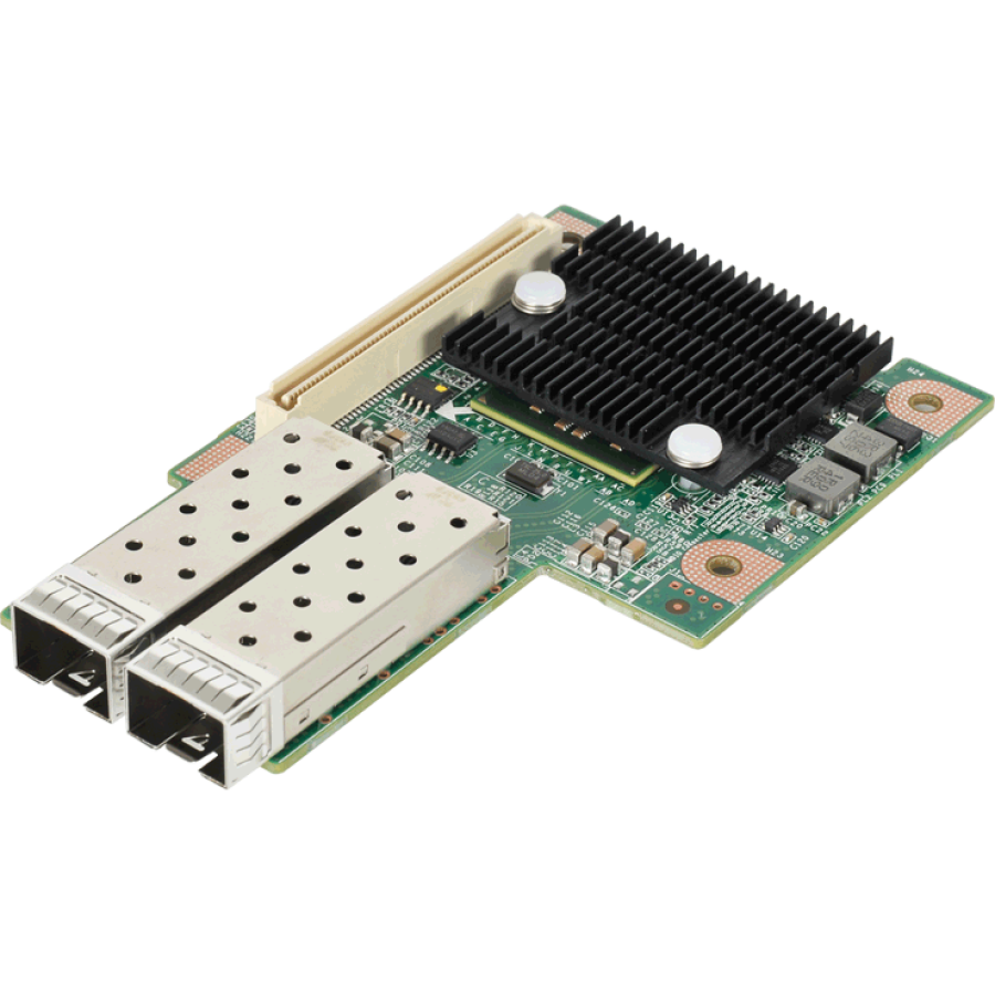 OCP Mezz 10Gb SFP+ 2 port Quanta ON 10GbE 82599ES-QCT Intel 82599ES PCI ...